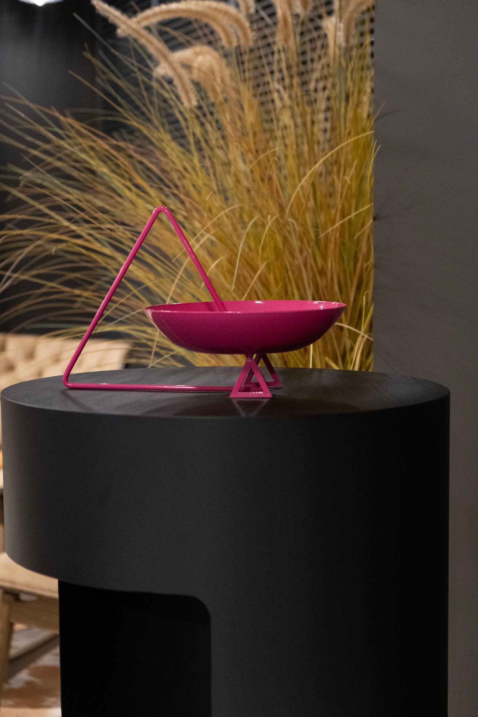 Colorful Metal Desktop Organizer With Asymmetric Pattern, Triangle Desk ...