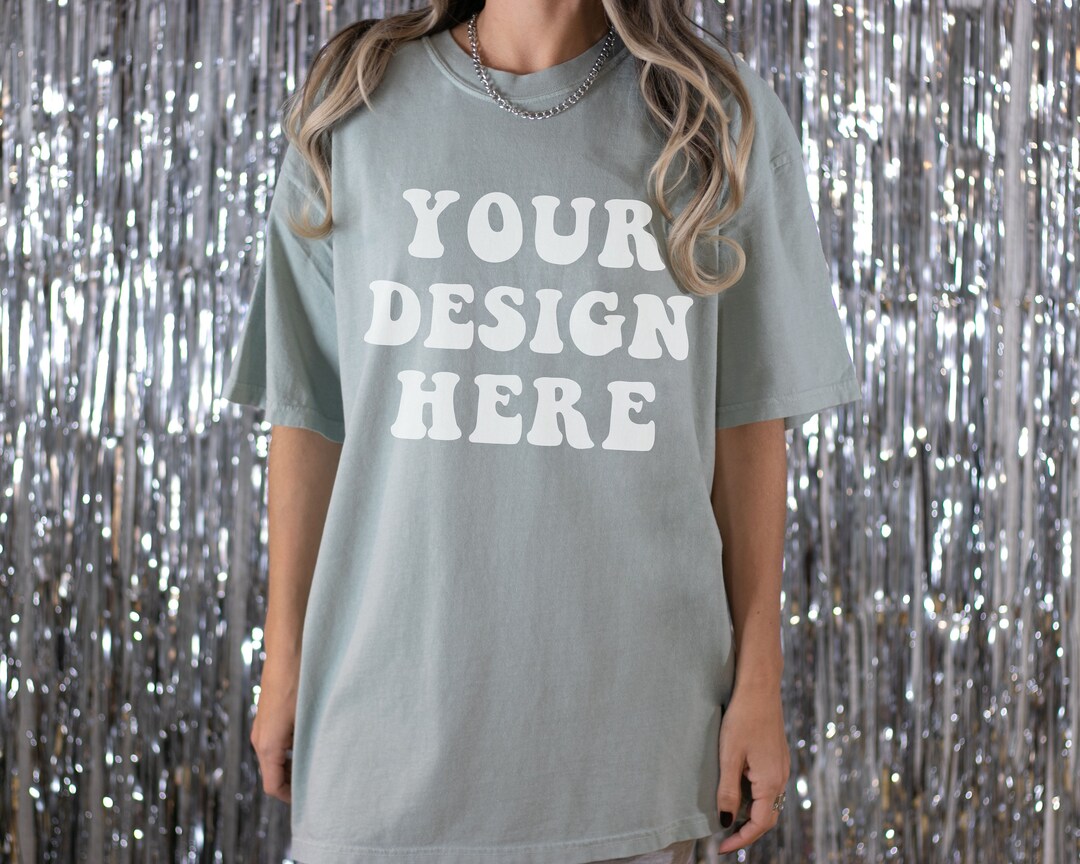 Bay Comfort Colors Mockup Bundle Front and Back Trendy Comfort Color ...