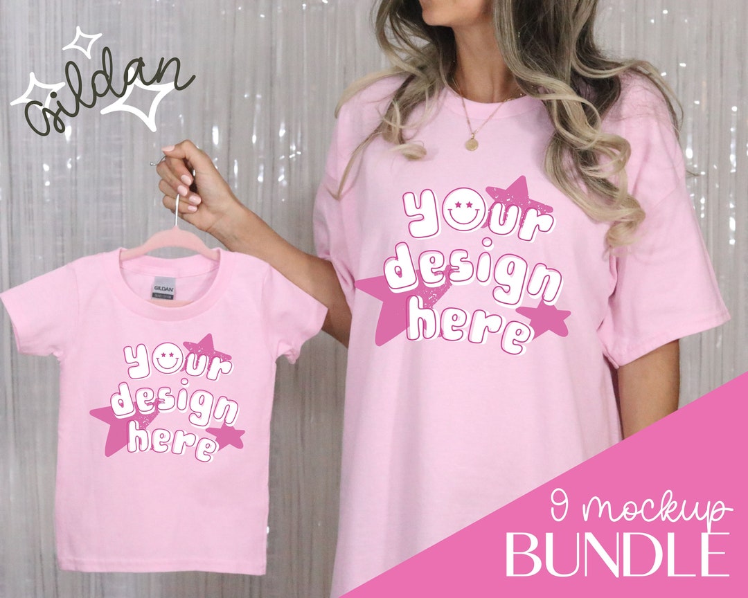 Mama and Mini Mockup Bundle, Mommy & Me Mock Up, Family Mock, White ...