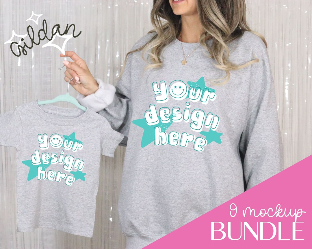Mama and Mini Mockup Bundle, Mommy & Me Mock Up, Family Mock, White ...