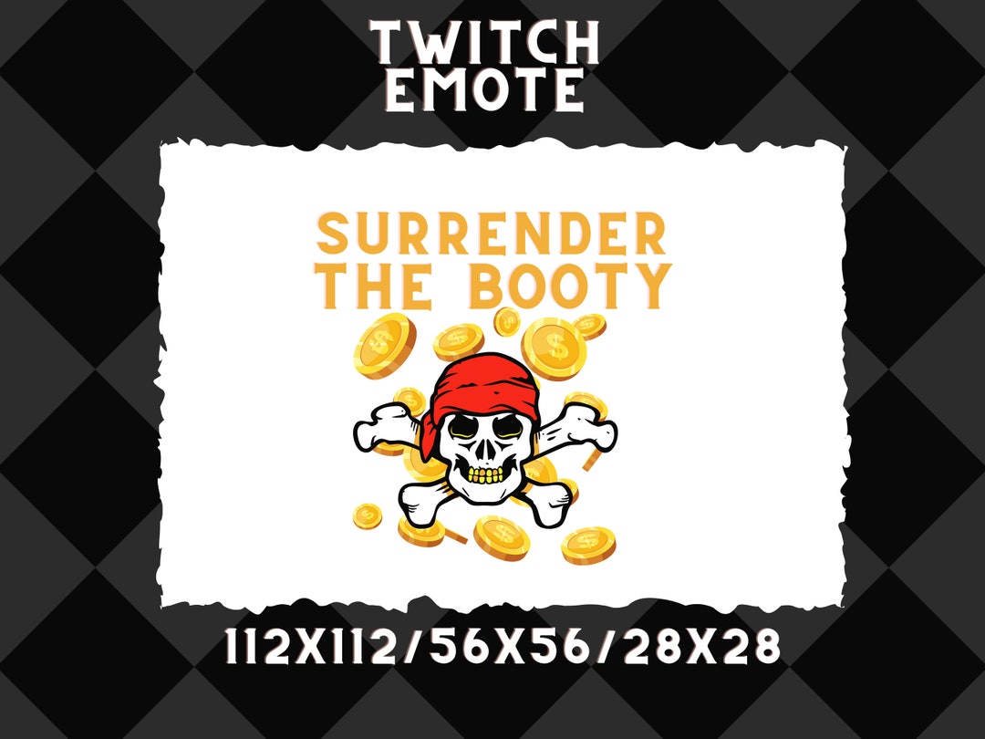 Pirate Emote surrender - Etsy