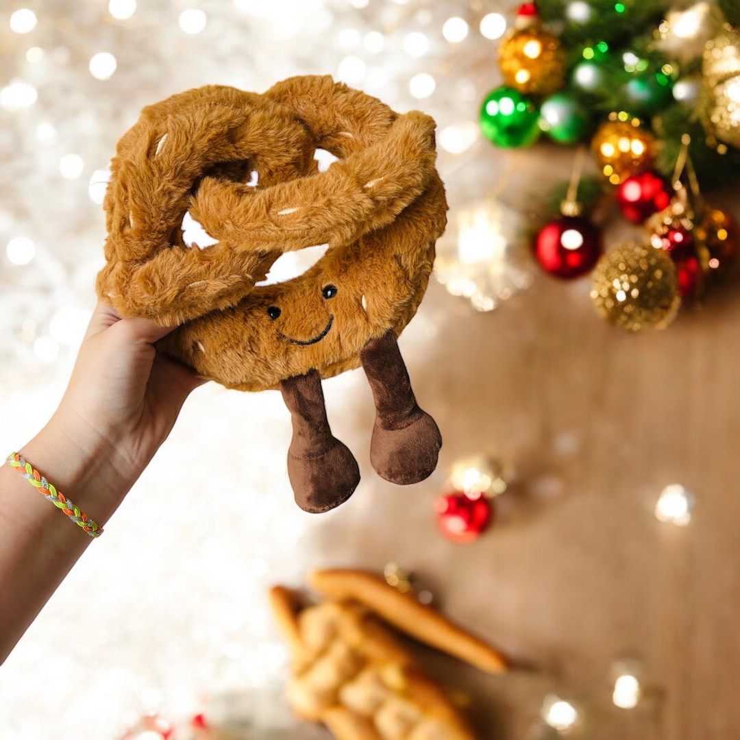 Pretzel Plush - Etsy