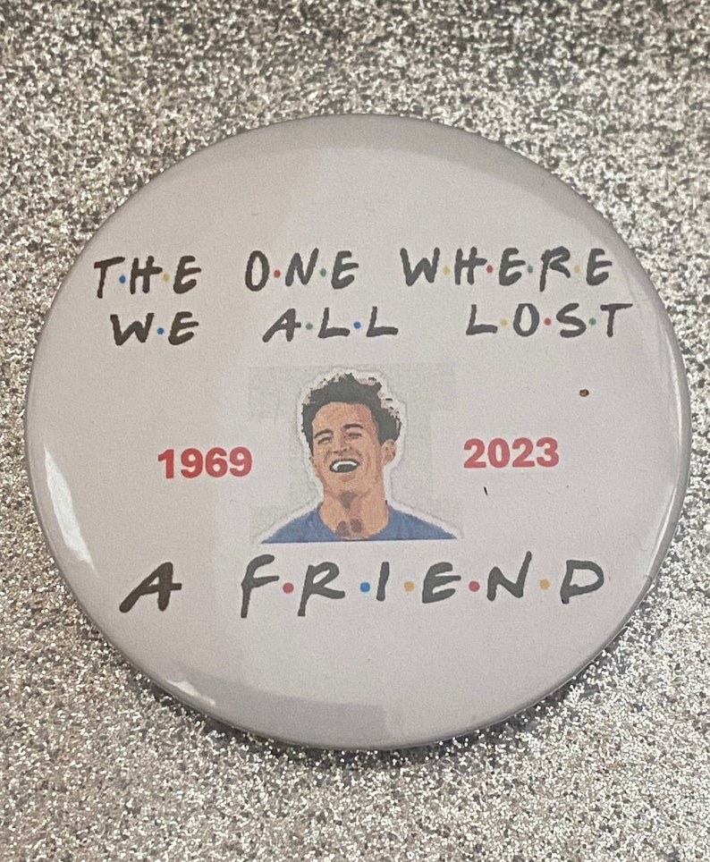 Loving Memory Matthew Perry Chandler Bing Memorial Gift, Mattman ...