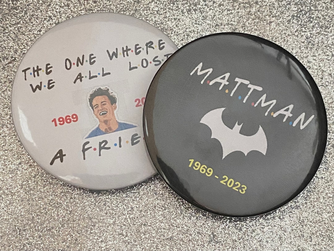 Loving Memory Matthew Perry Chandler Bing Memorial Gift, Mattman ...