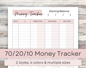 Money Log for Kids - Etsy