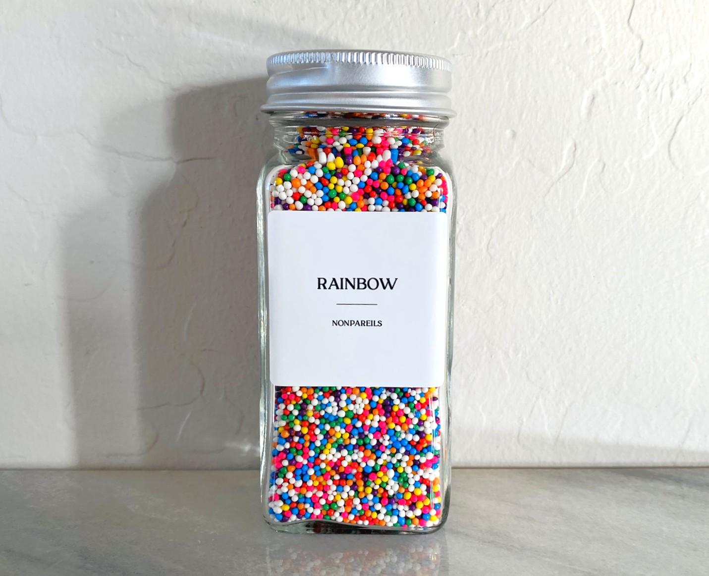 Modern Sprinkle Labels - Oil and Water Resistant - by Hazel Lane Design ...