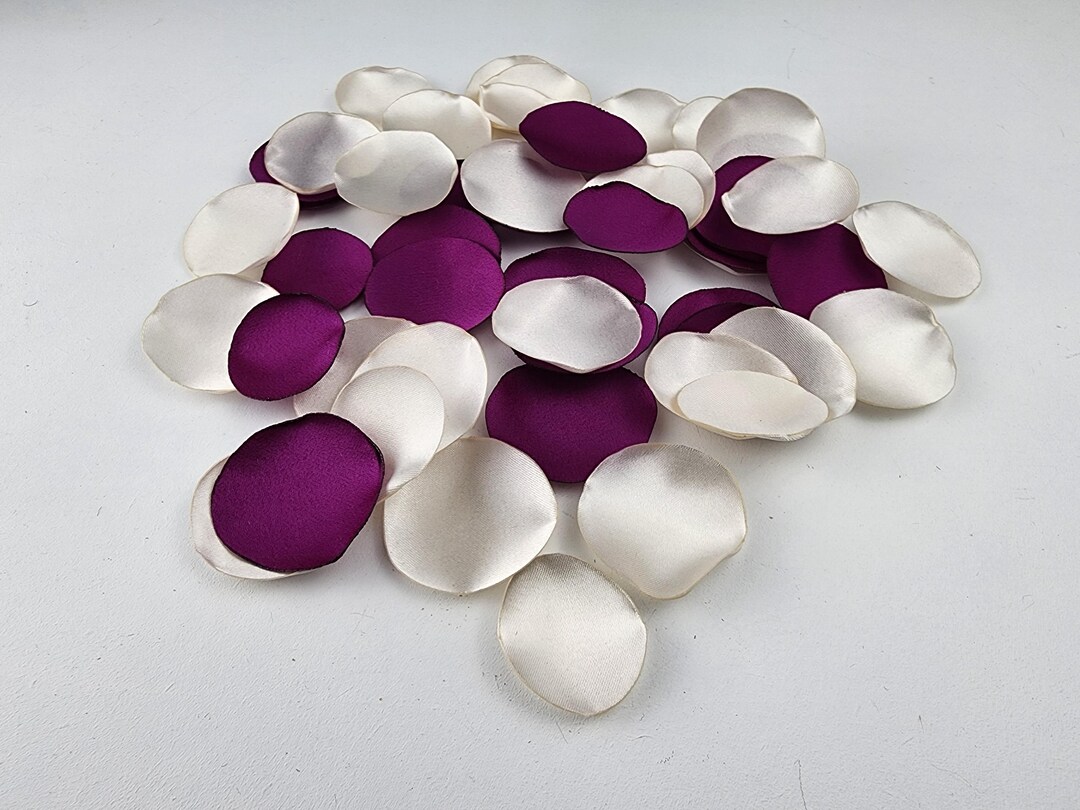 Wedding Petals, Rose Petals, Leaf Appliques, Fabric Petals Bulk, Satin ...