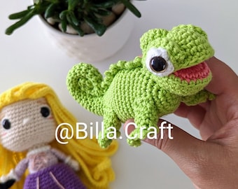 Pascal the Chameleon Crochet Pattern - Etsy