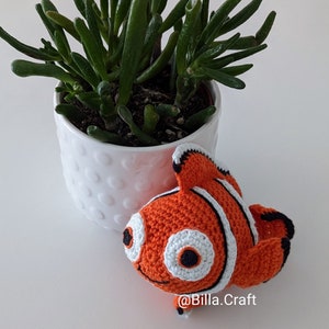 Nemo Crochet Doll Amigurumi Pattern, PDF Pattern, English US - Etsy