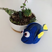 Blue Tang - Crochet Pattern - Etsy