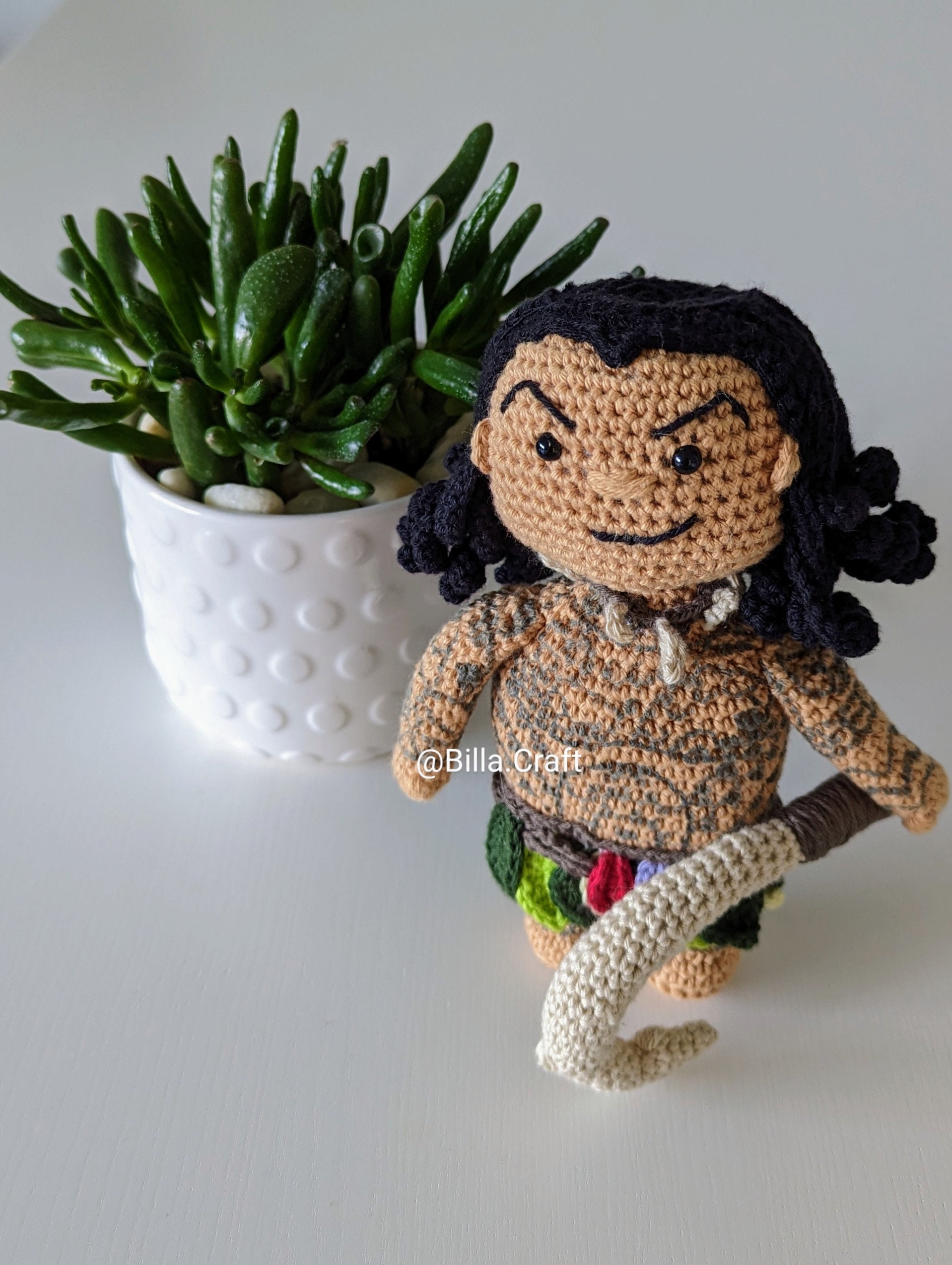 Maui Crochet Doll Amigurumi Pattern PDF Pattern English US / - Etsy