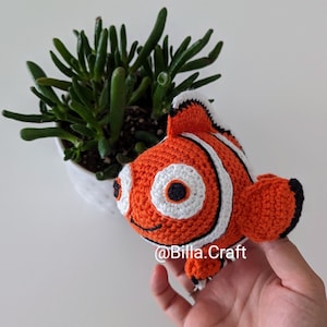 Nemo Crochet Doll Amigurumi Pattern, PDF Pattern, English US - Etsy