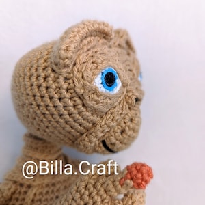 E.T. Crochet Doll Amigurumi Pattern, PDF Pattern, English Us / Uk / Pt ...