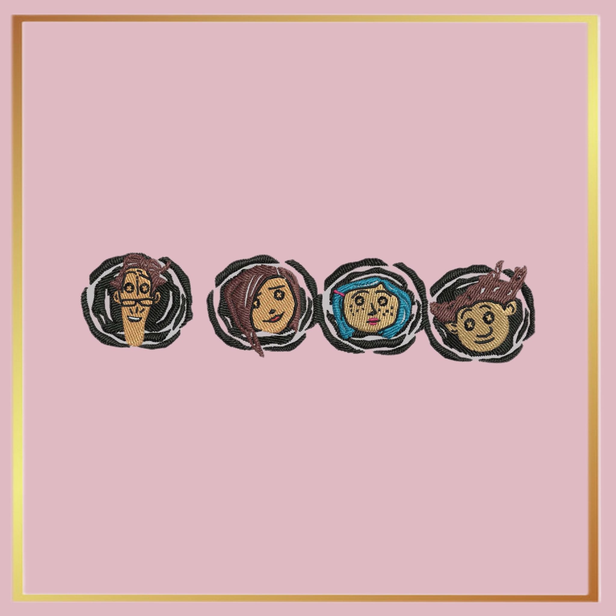 Coraline Embroidery Design File / Embroidery Pattern / Digital Download ...