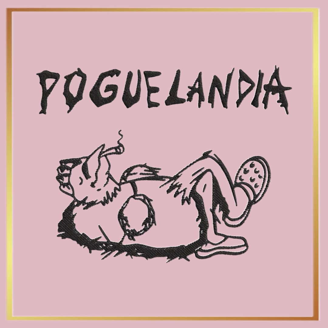 Poguelandia Outer Banks Embroidery Design File / Pogue Life Embroidery ...