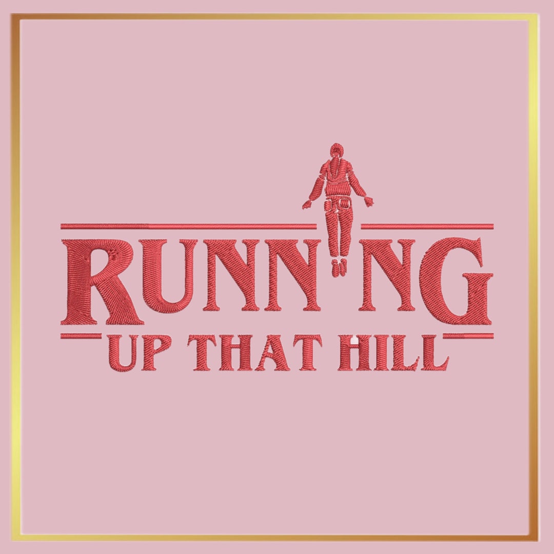 Max Stranger Embroidery Design File / Running up That Hill / Digital Download - Etsy