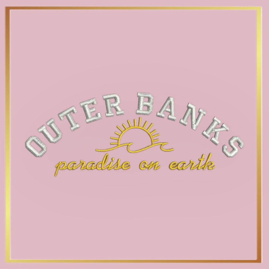 Outer Banks Embroidery Design File / Pogue Paradise Embroidery Pattern ...