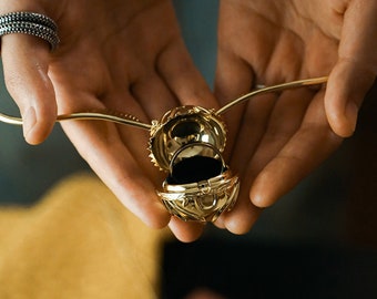 Golden Snitch Ring Box - Etsy