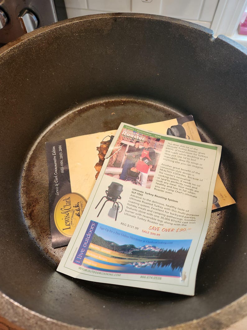 Camp Chef Advantage Cast Iron Lewis & Clark 200 Year Commemorative Set ...
