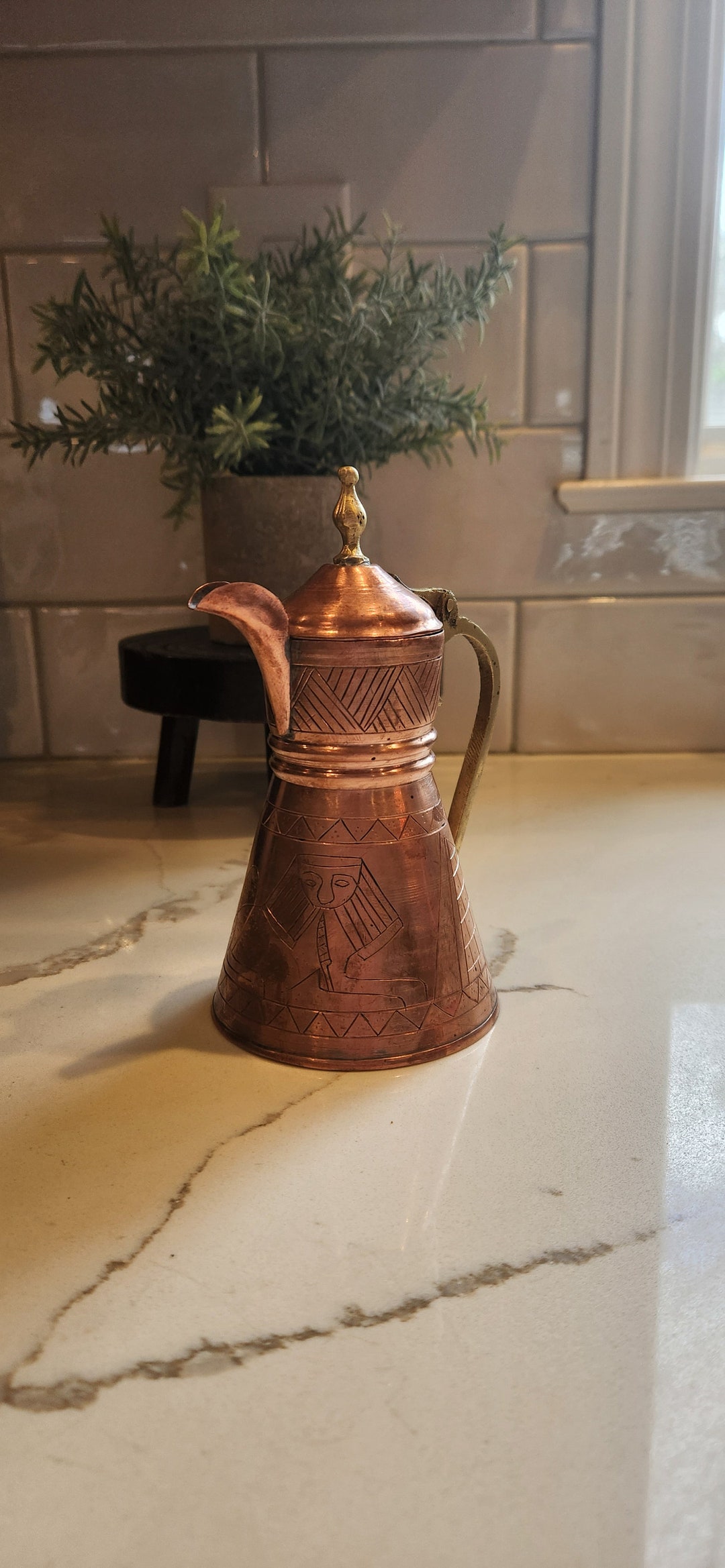 Antique Arabic Coffee Pot - Etsy