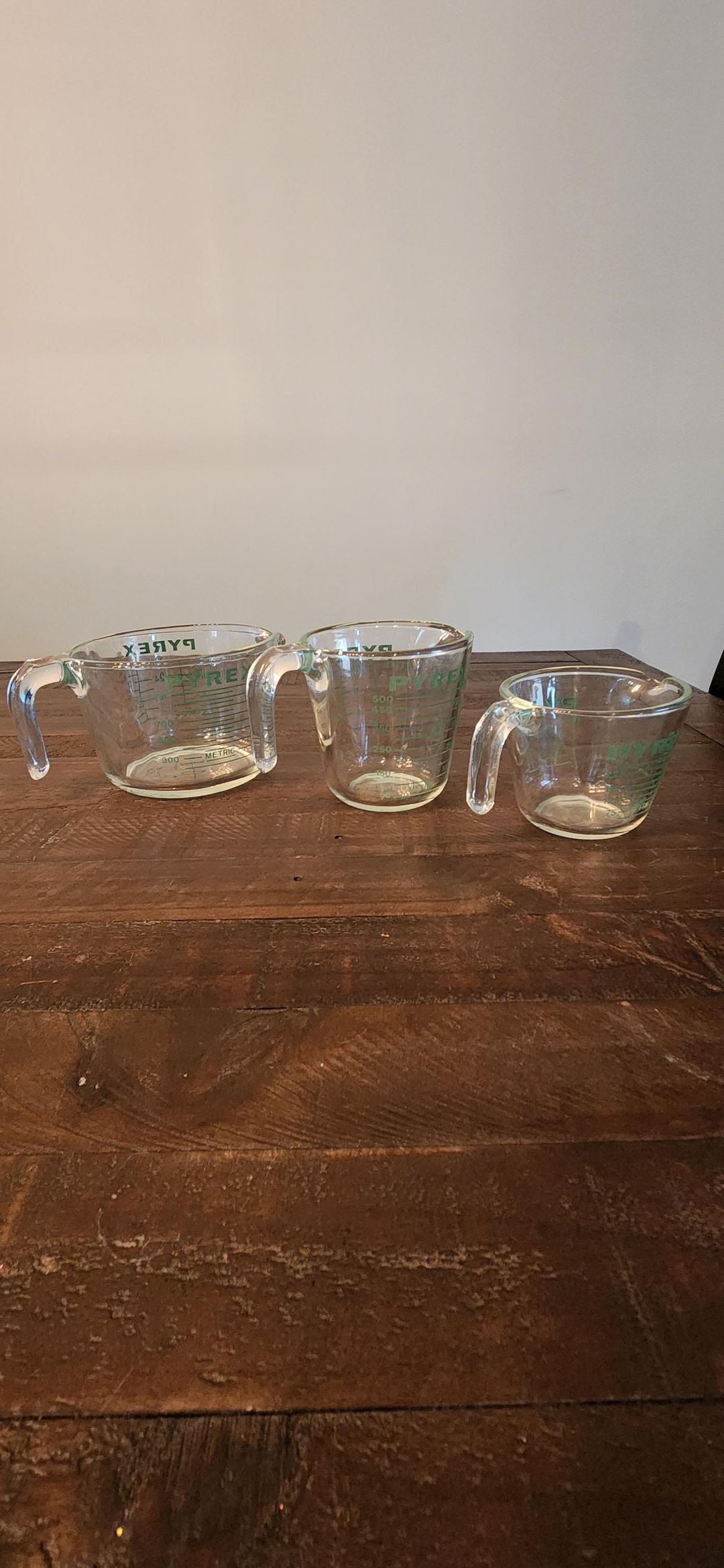 1970s Pyrex Glass Measuring Cups - Etsy