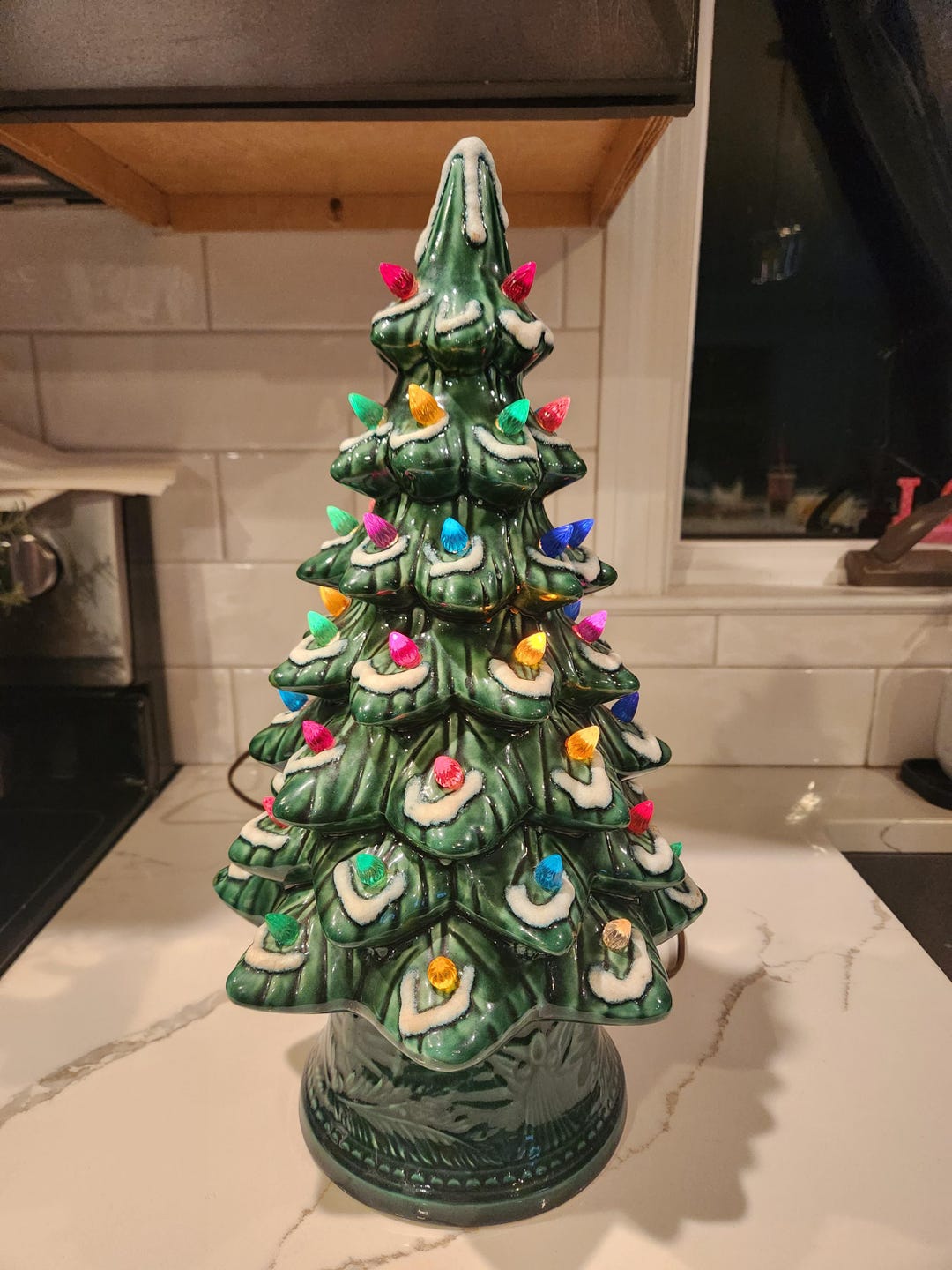 Vintage Ceramic Christmas Tree 1974 California Originals - Etsy