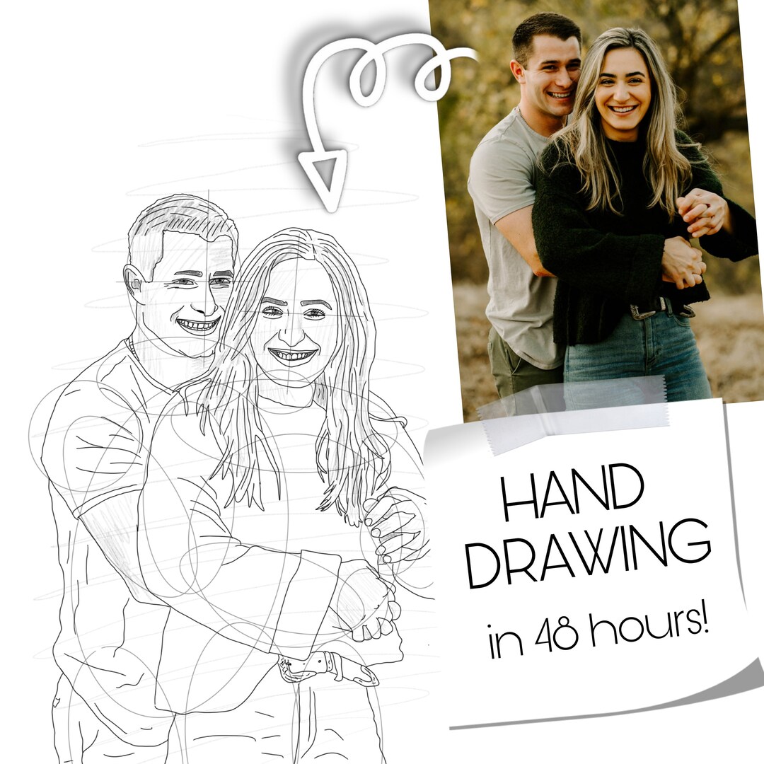 Custom Hand Drowing. Custom Design Gift for Him. Gift for - Etsy
