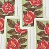 Yellow Rose Playing Cards | Ephemera | Craft Supply - Etsy