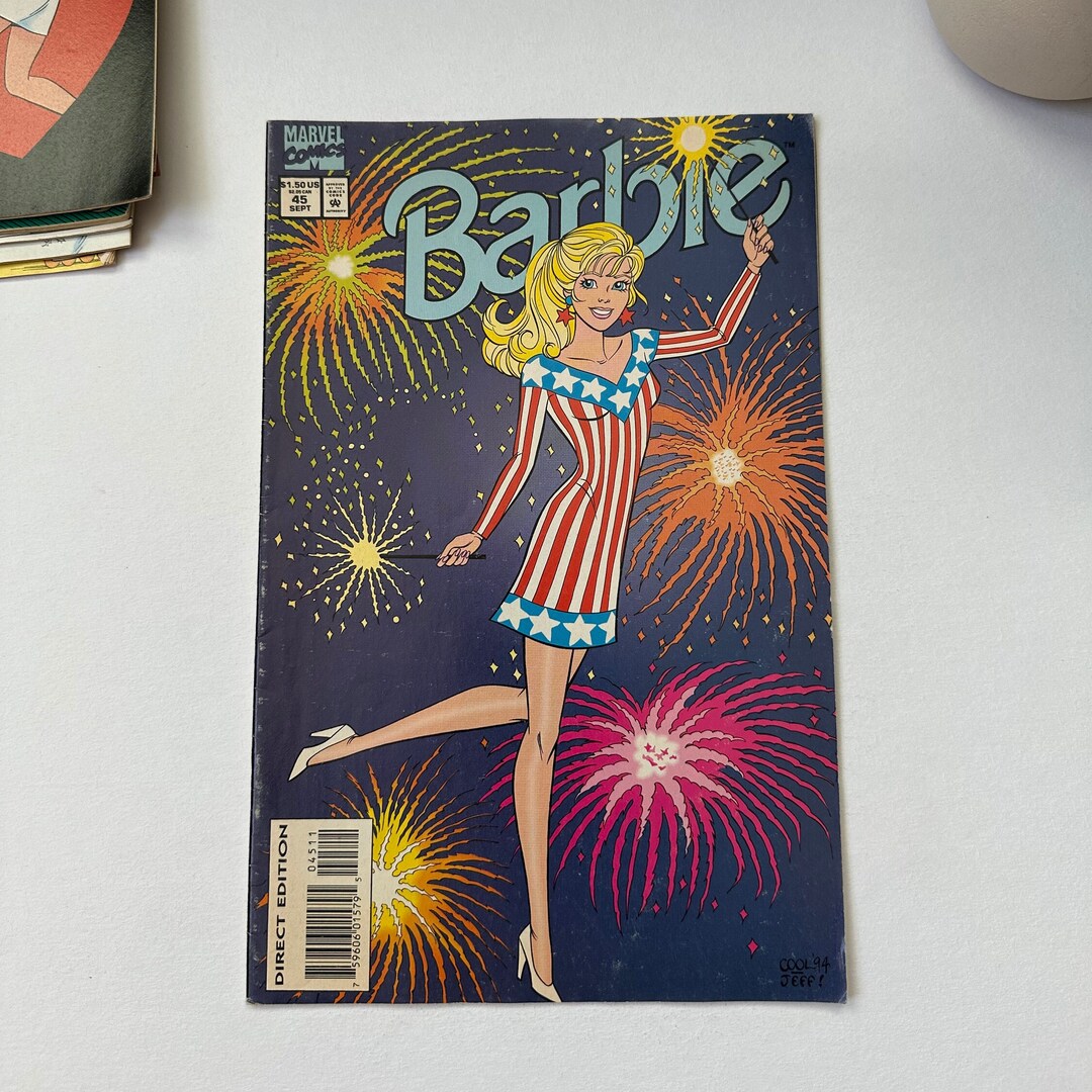 1990s Barbie Comic Book | Issue #45 September | Marvel Comics - Etsy