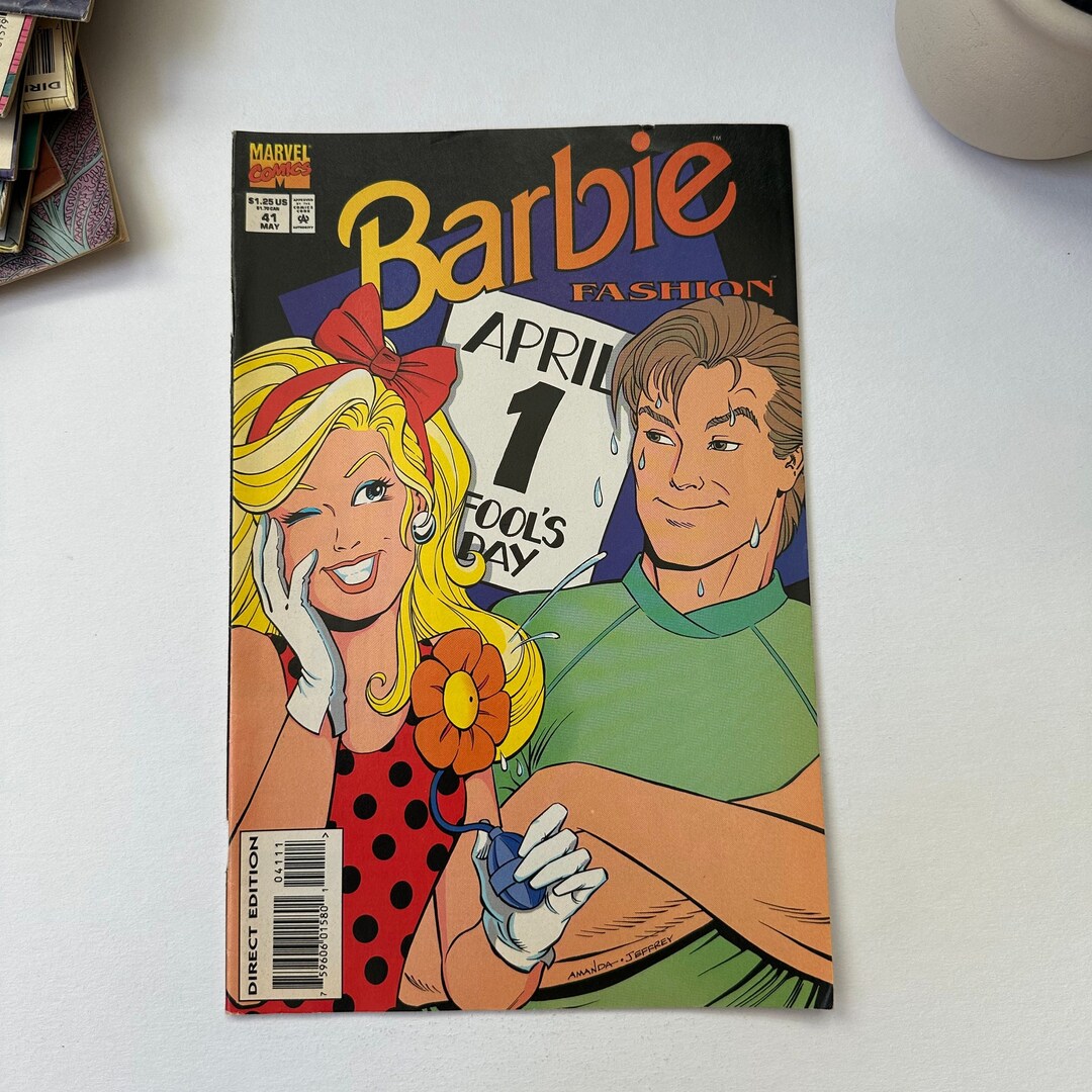 1990s Barbie Comic Book Issue 41 May Marvel Comics - Etsy