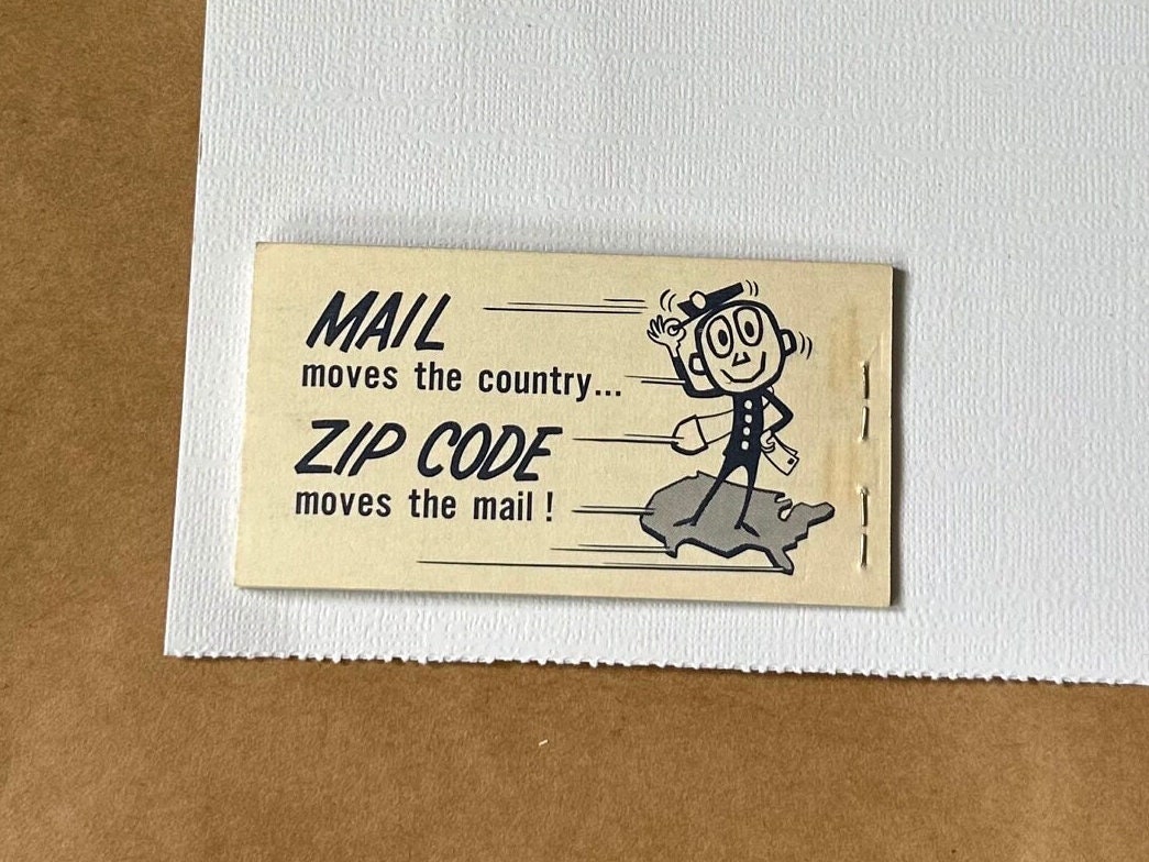 6c Eisenhower & 2c Frank Lloyd Wright Booklet 1972 US Postage Stamps - Etsy