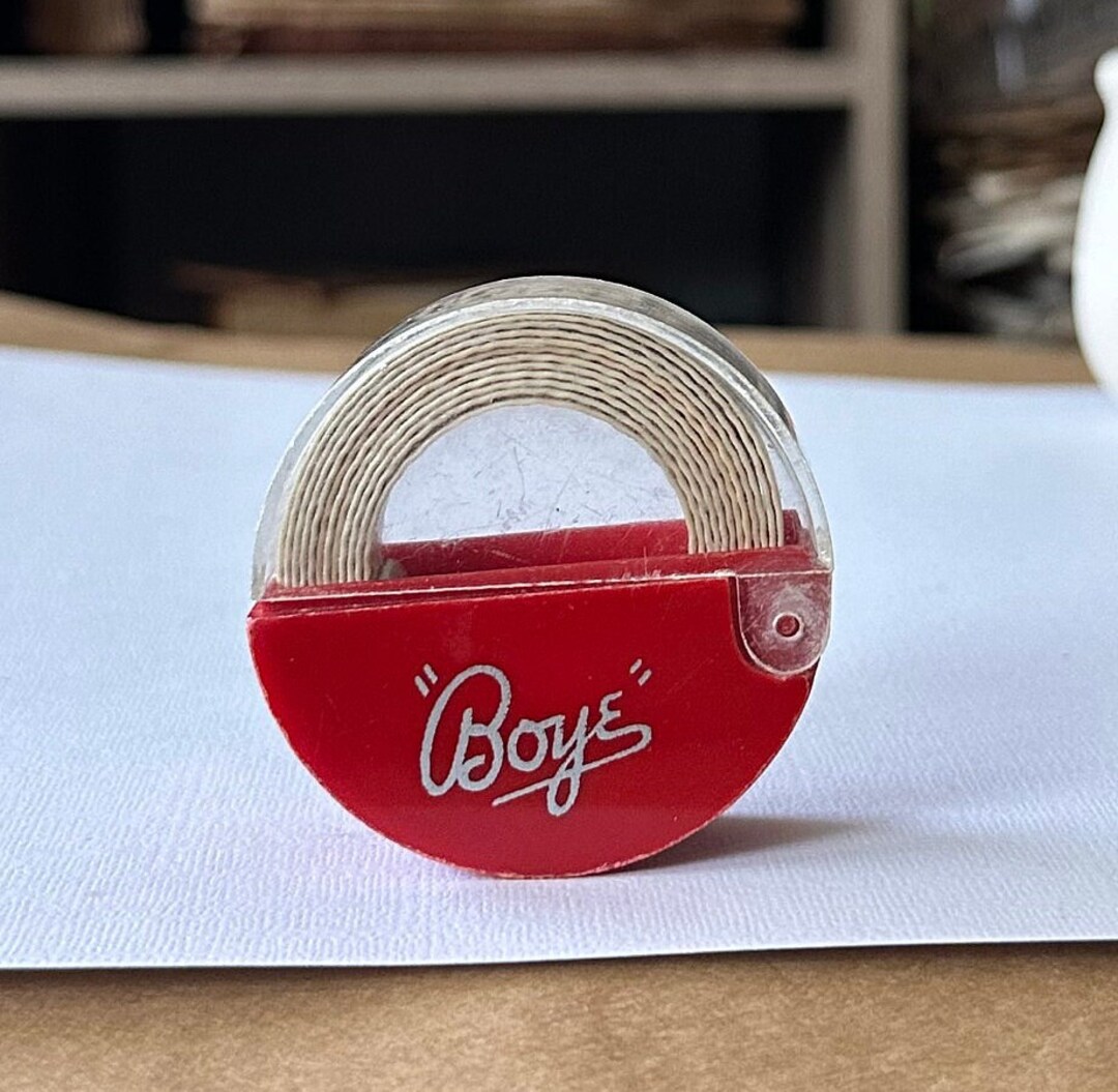 Vintage 60" Boye Tape Measure With Case | Vintage Sewing Supplies - Etsy