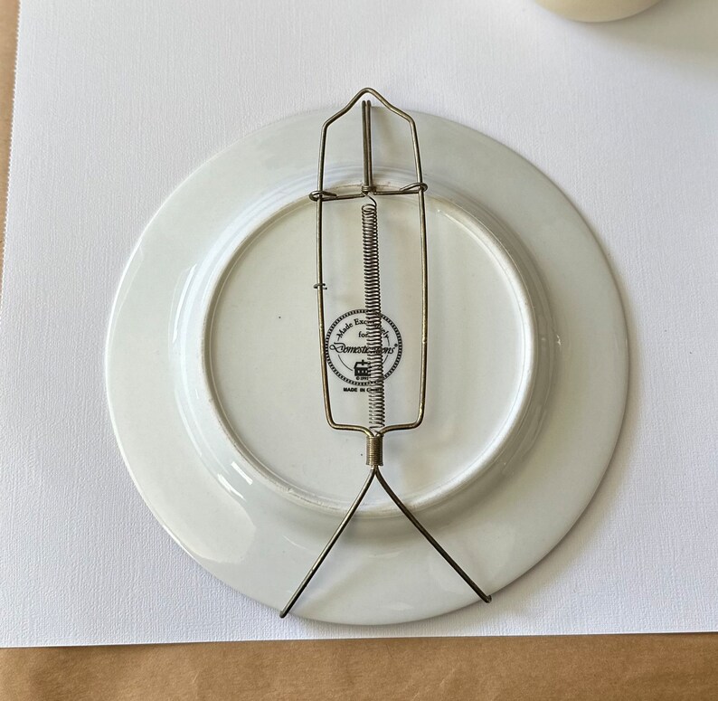 Cottage People Colonial House Decorative Hanging Porcelain Plate - Etsy