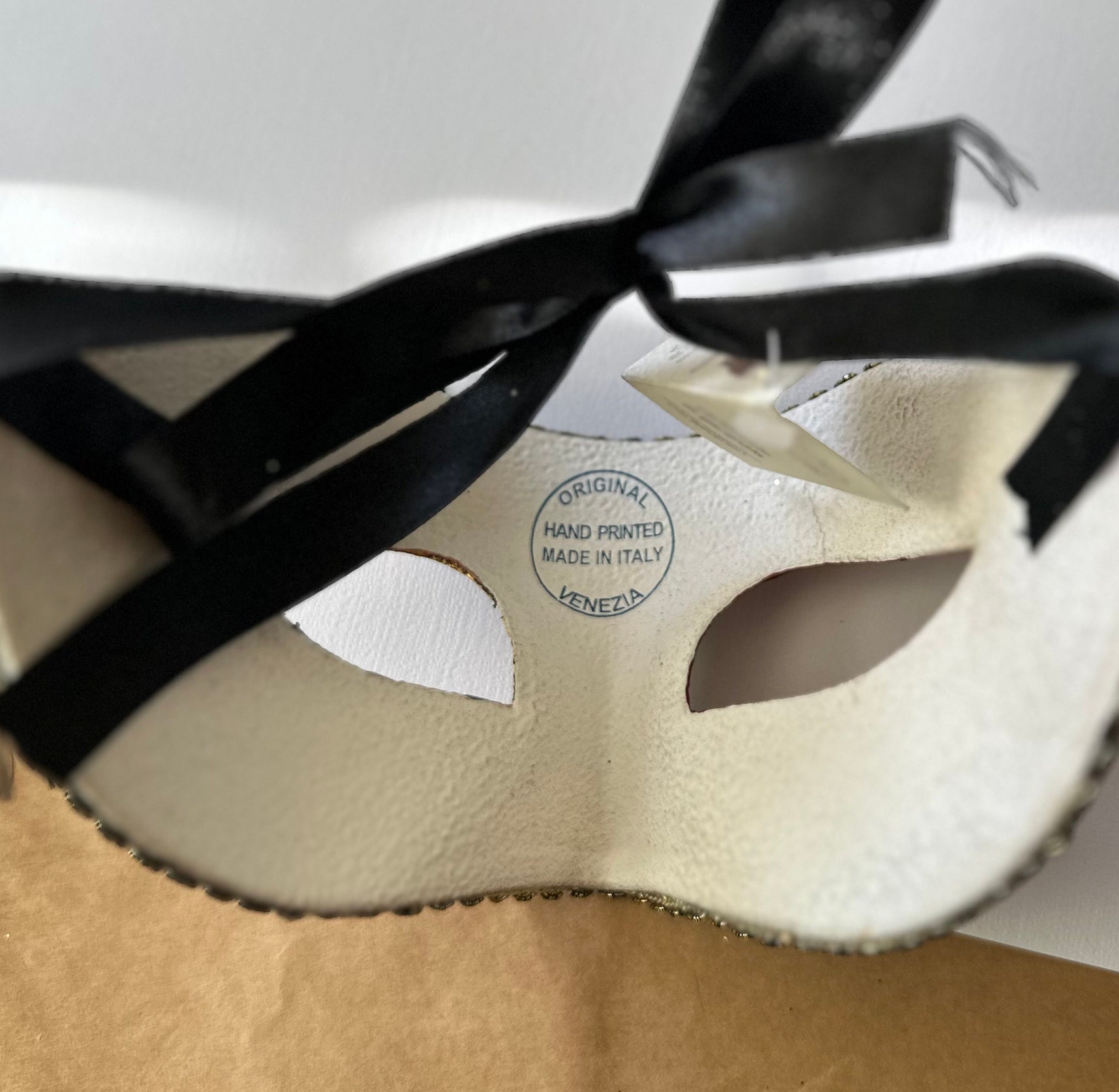 Venezia Hand Painted Italian Masquerade Ball Mask La Maschera Del ...