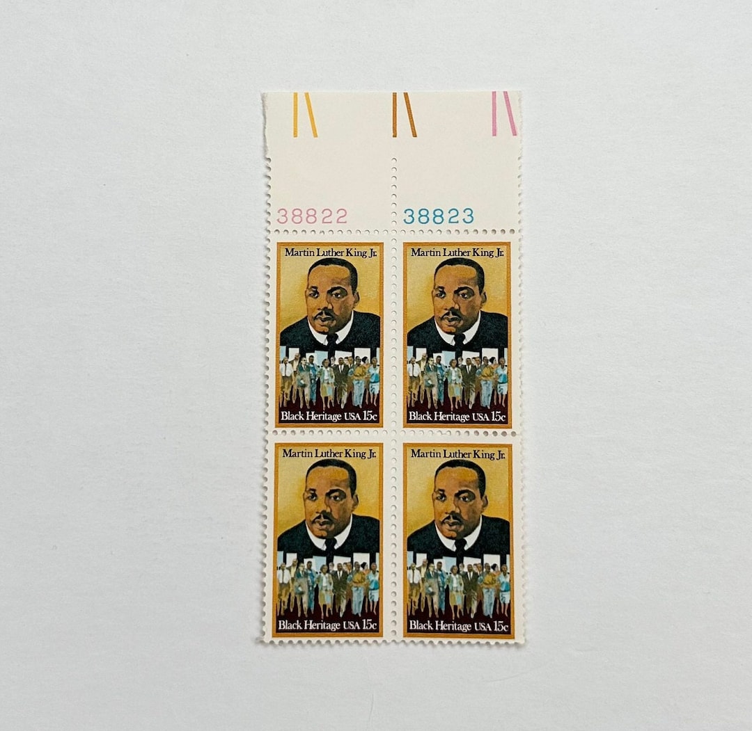 1979 15c Martin Luther King Jr. Black Heritage US Postage Stamps Set of ...