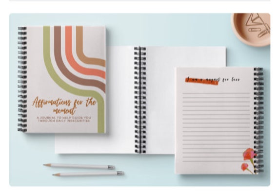 Affirmations Journal Digital Download Printable - Etsy