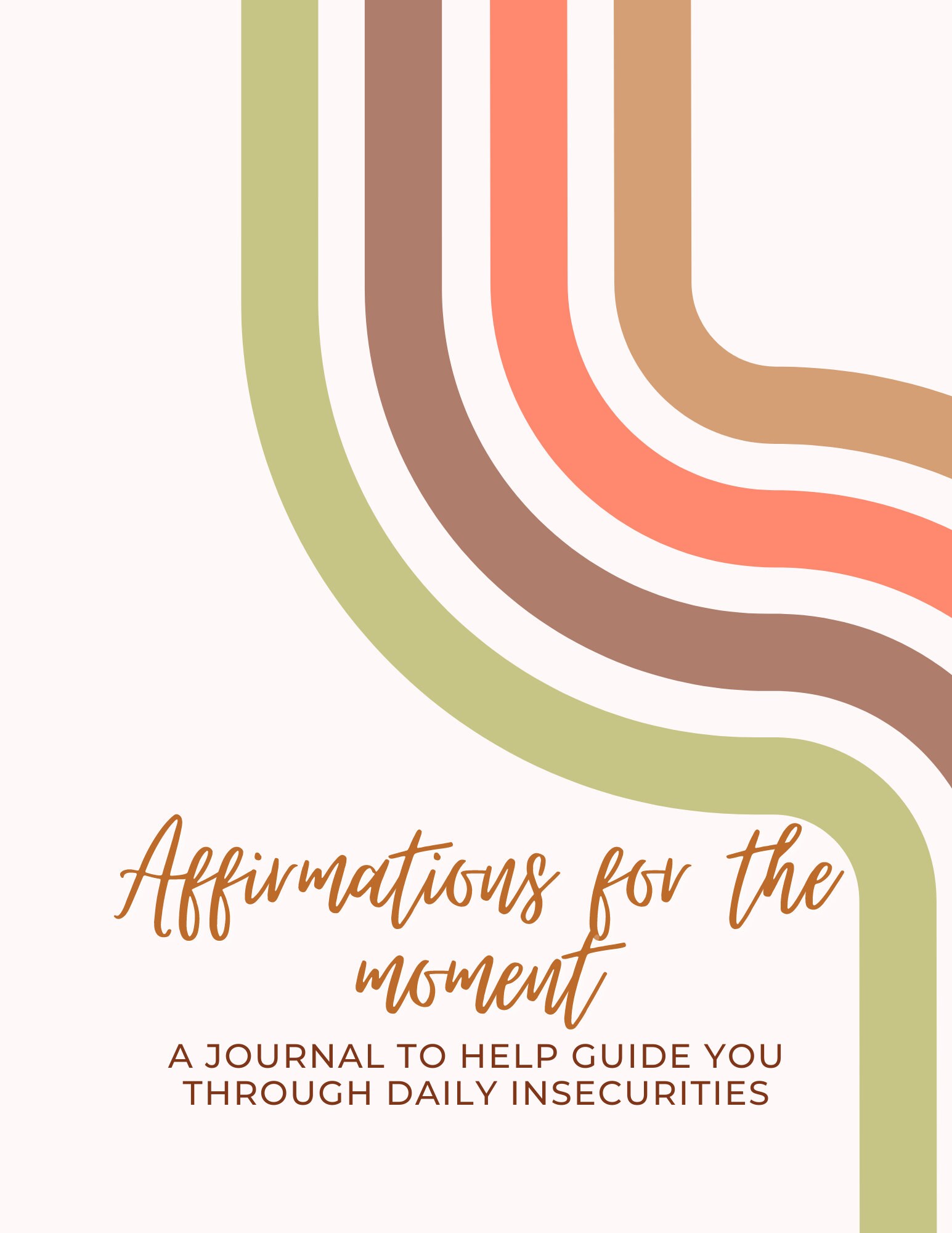 Affirmations Journal Digital Download Printable - Etsy