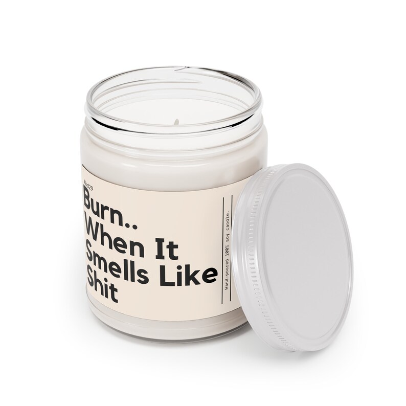 Candle Burn When.. Adult Humor Gift Custom Candle Friendship Candle ...