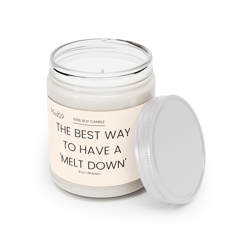 Melt Down Candle Adult Humor Gift Custom Candle Friendship Candle ...