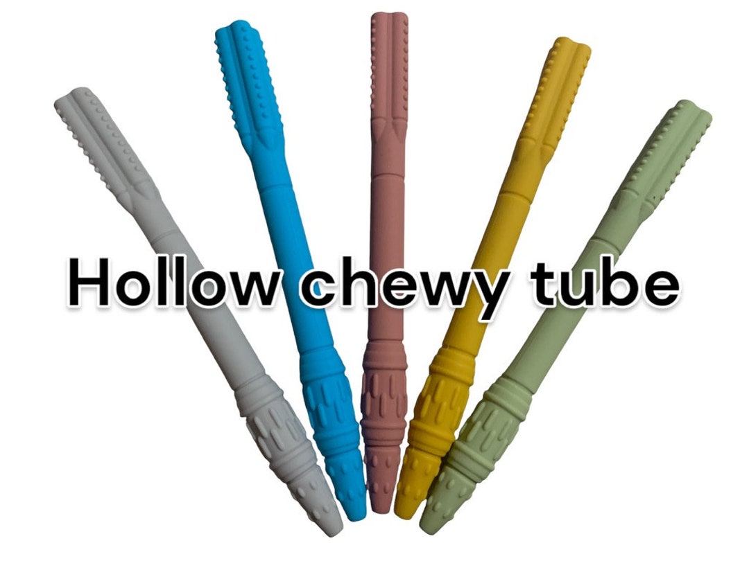 Arrow Chew Toy: Sensory Hollow Textured Tube - Etsy