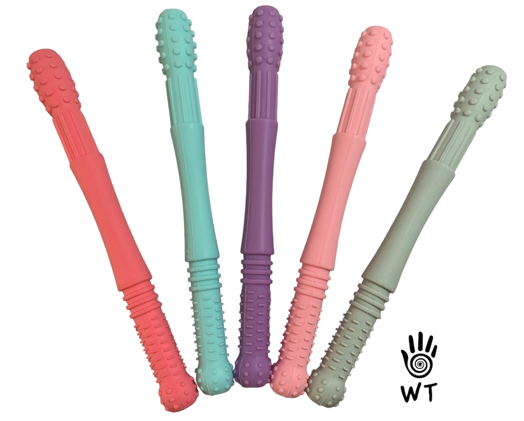 Textured Chewable Tube: Sensory Chew Toy - Etsy
