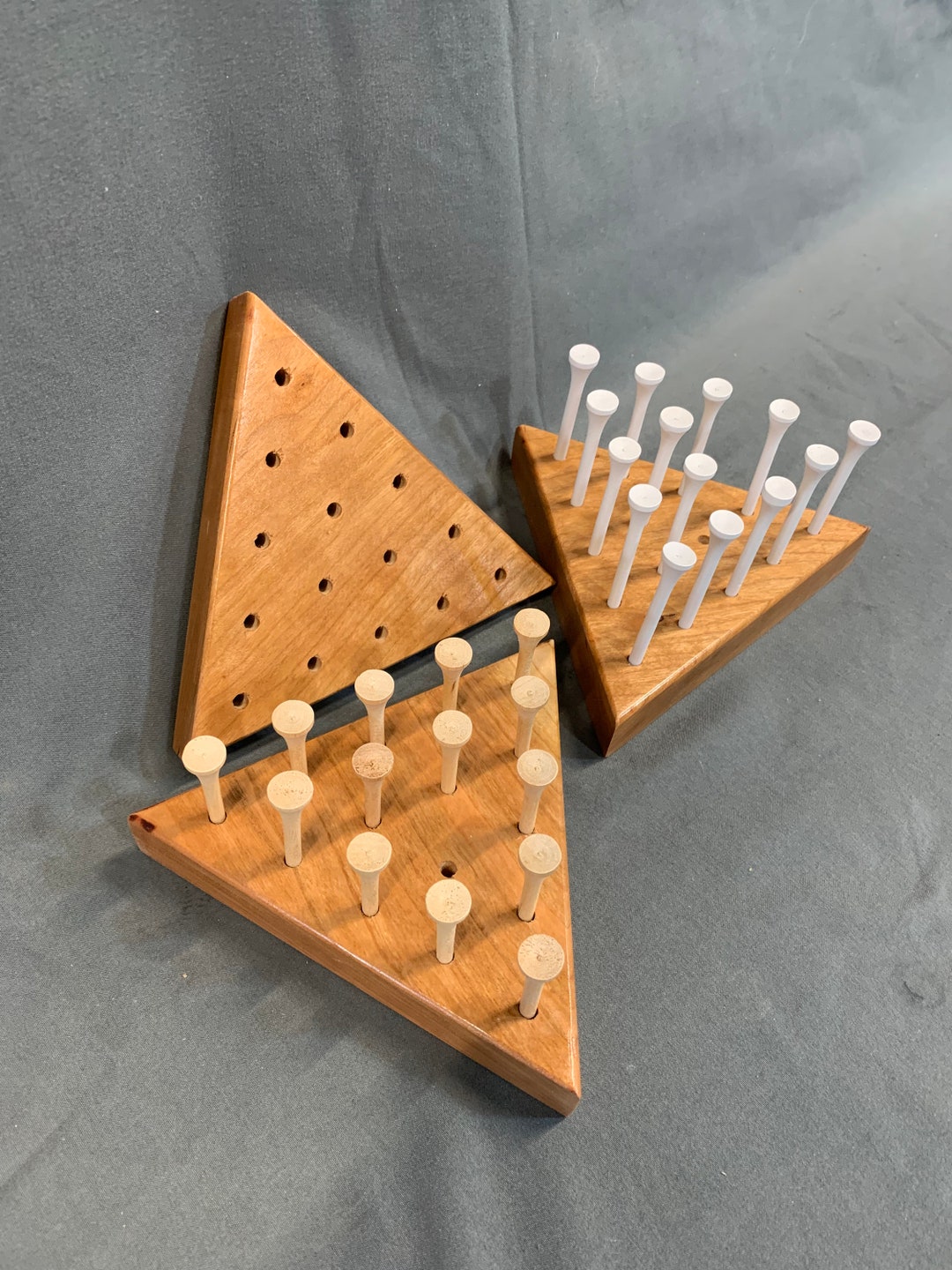Cherry Tricky Triangle Golf Tee Game - Etsy