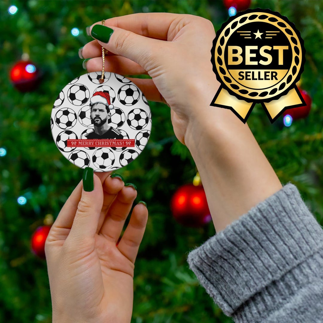 Lionel Messi Ornament, Soccer Fan Prominent, Christmas Tree Decoration ...