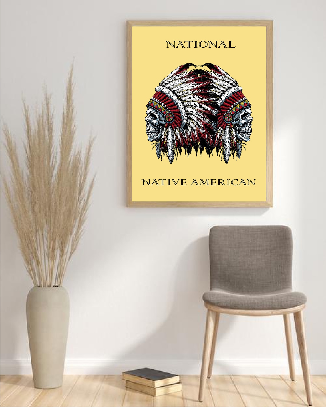 NATIONAL NATIVE AMERICAN Tribal Poster Native Indian in - Etsy
