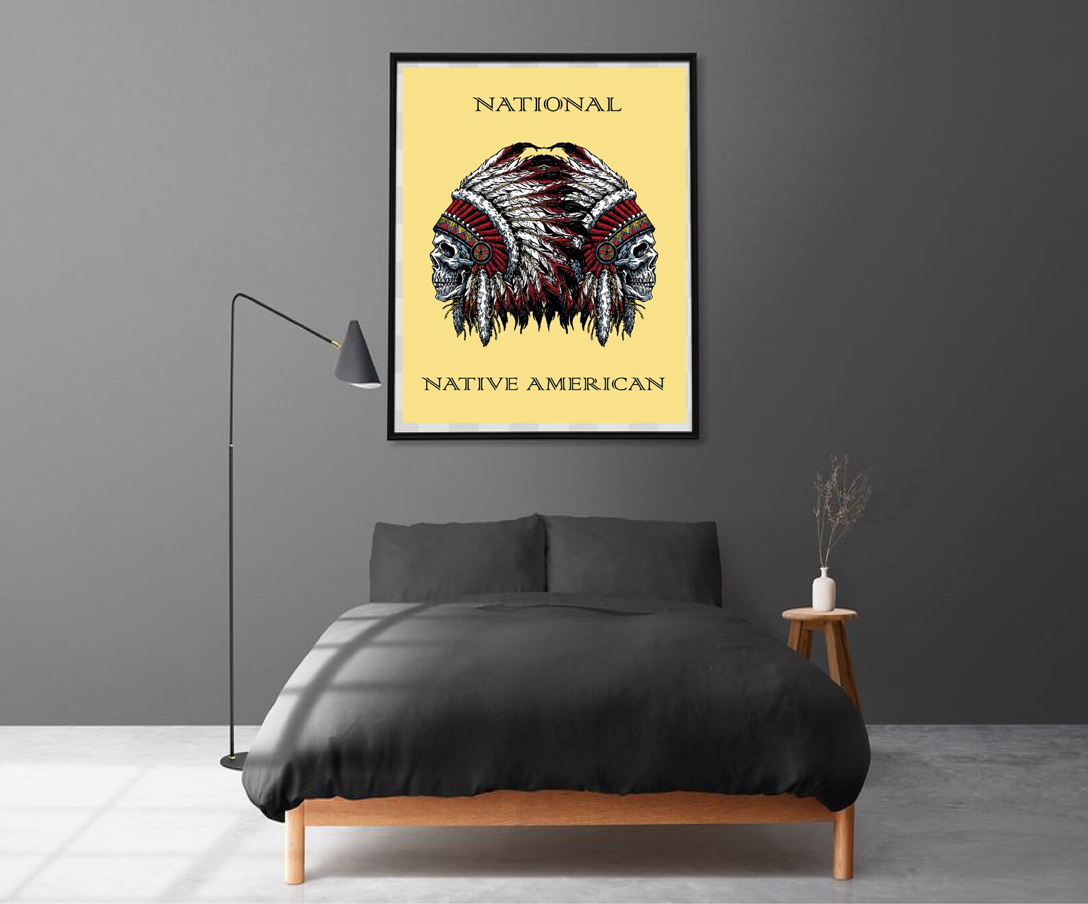 NATIONAL NATIVE AMERICAN Tribal Poster Native Indian in - Etsy