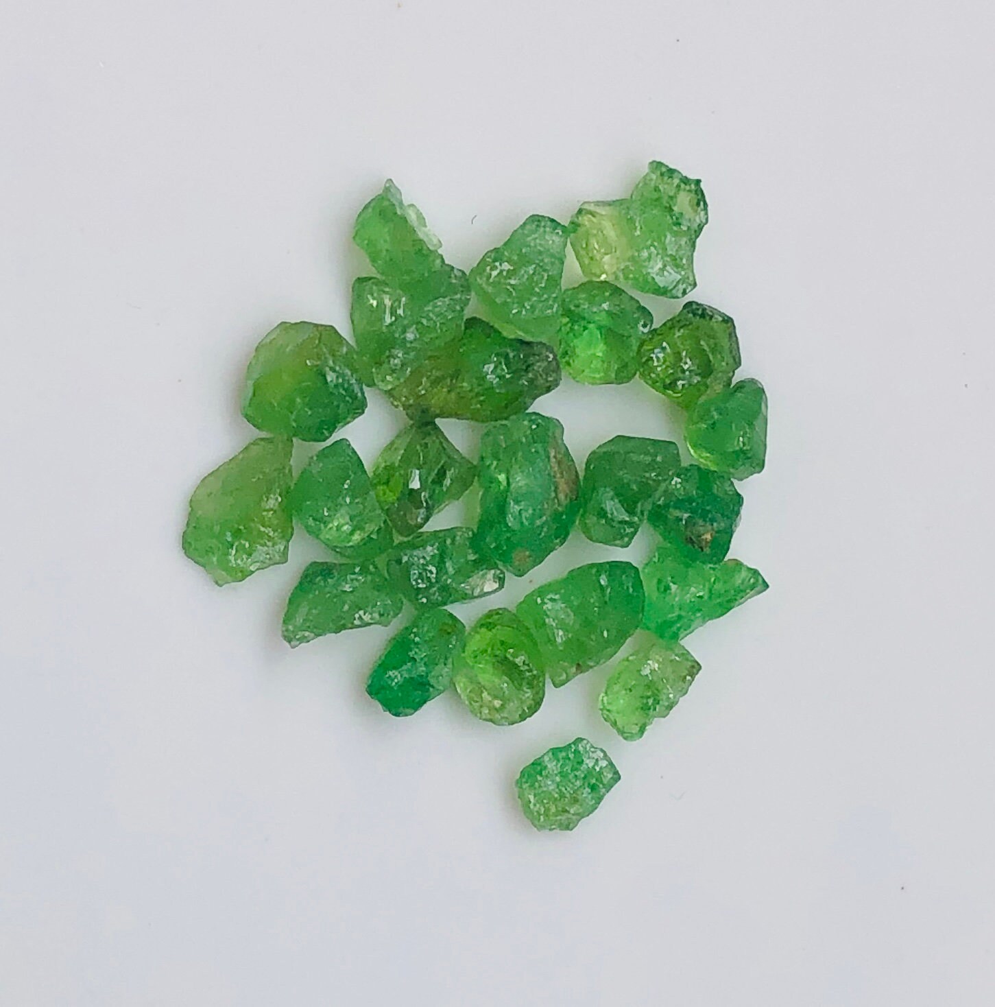 Grossular Garnet Raw