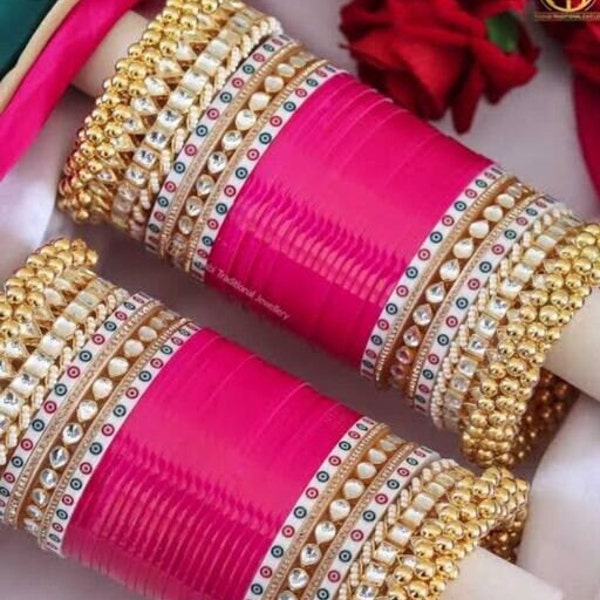 Pink Chooda Chuda - Etsy