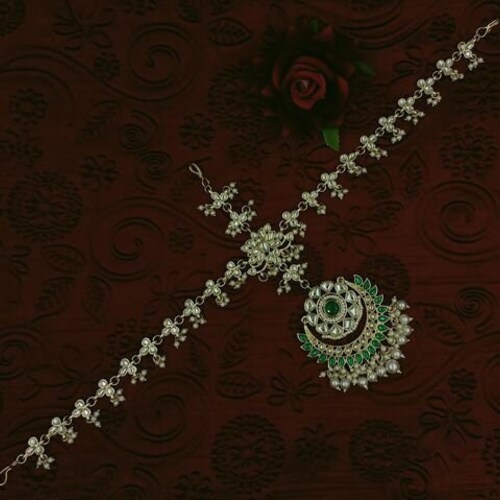 Traditional Sheesh Patti Indian Style Kundan Matha Patti / - Etsy