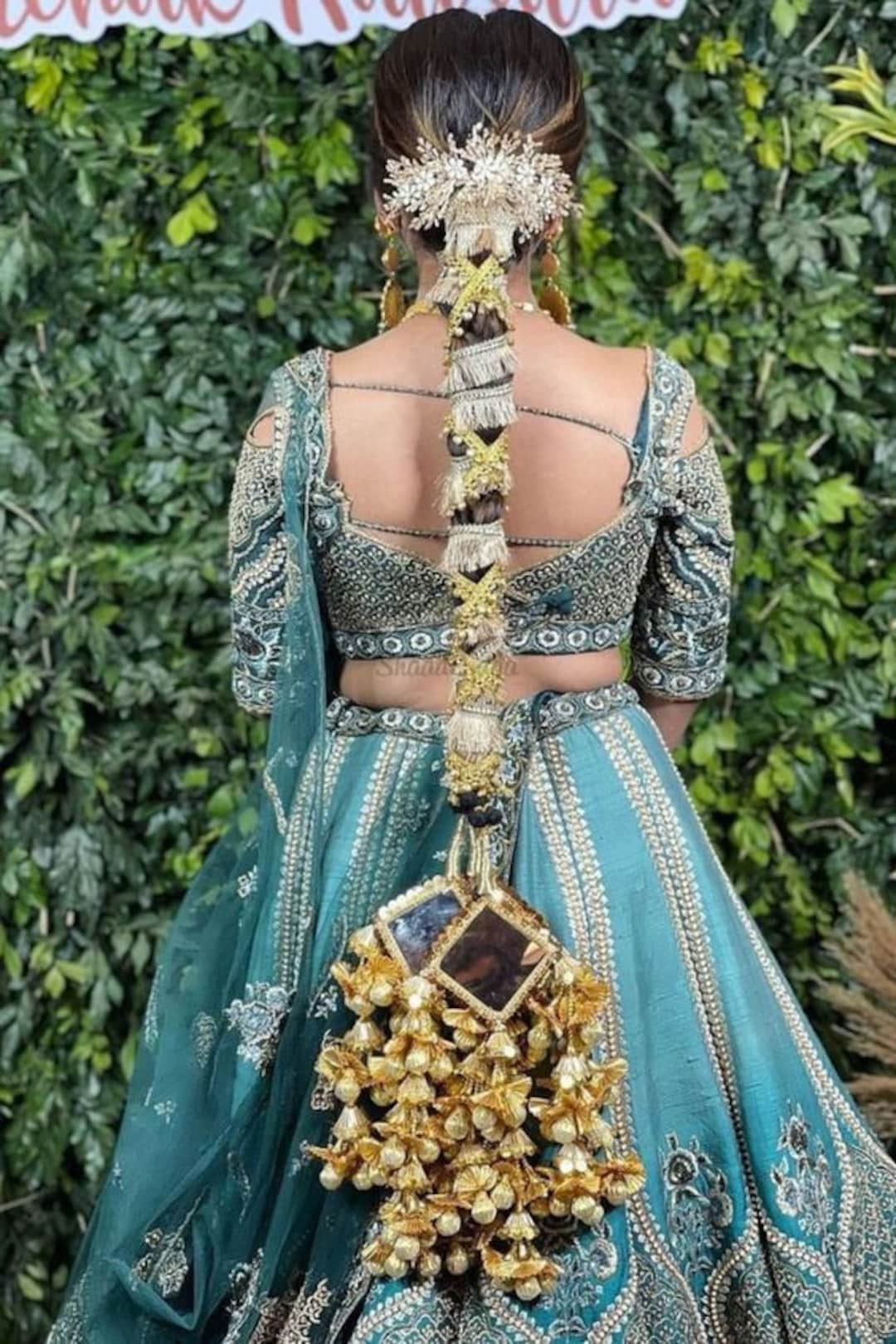 Heavy Paranda Parandi Braid Tassles Hair Accessory golden - Etsy Canada