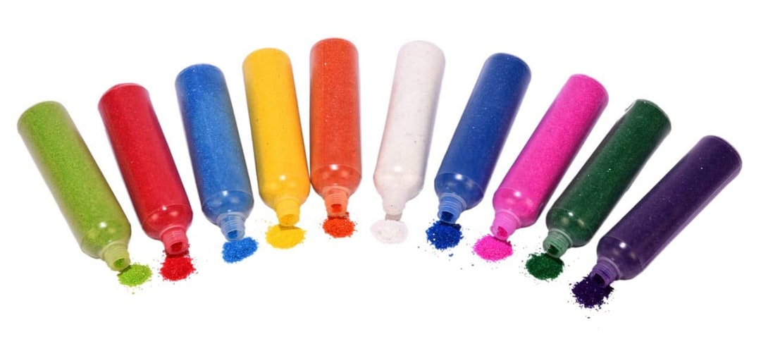 Rangoli Colour Powder Tube Kit Diwali Decoration Items Bottles - Etsy